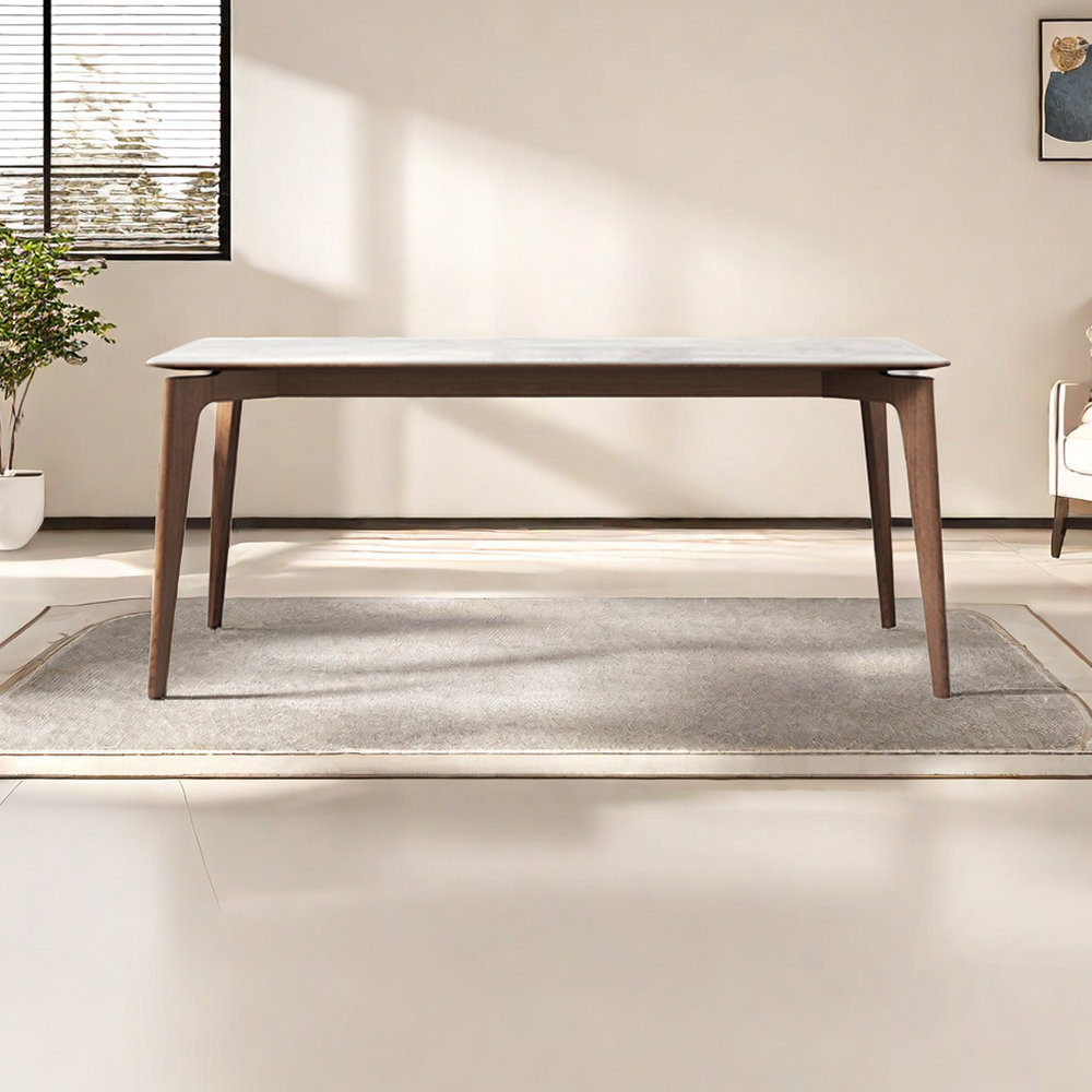 Lane Design Light luxury rock slab rectangular dining table - Wayfair ...