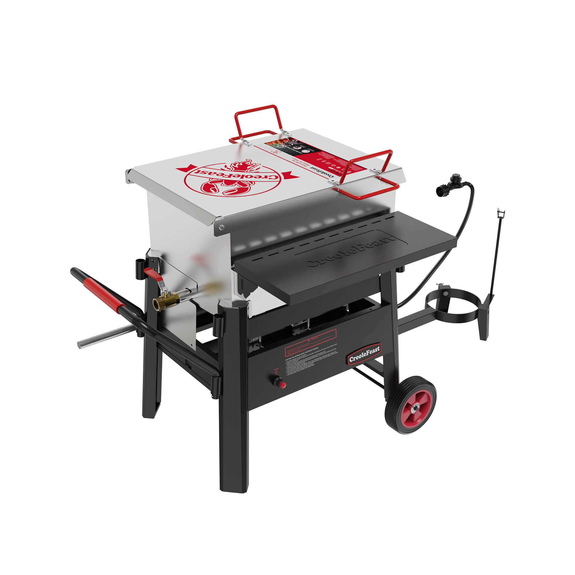Creole Feast Cfb3001 Single Sack Crawfish Seafood Boiler, Outdoor Stove ...