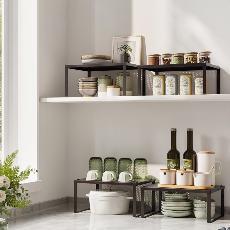 17 Stories Stackable Cabinet Organizer Shelf & Reviews | Wayfair