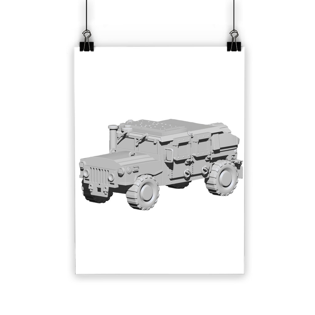 Marick Booster Hummervee2 Classic Poster | Wayfair
