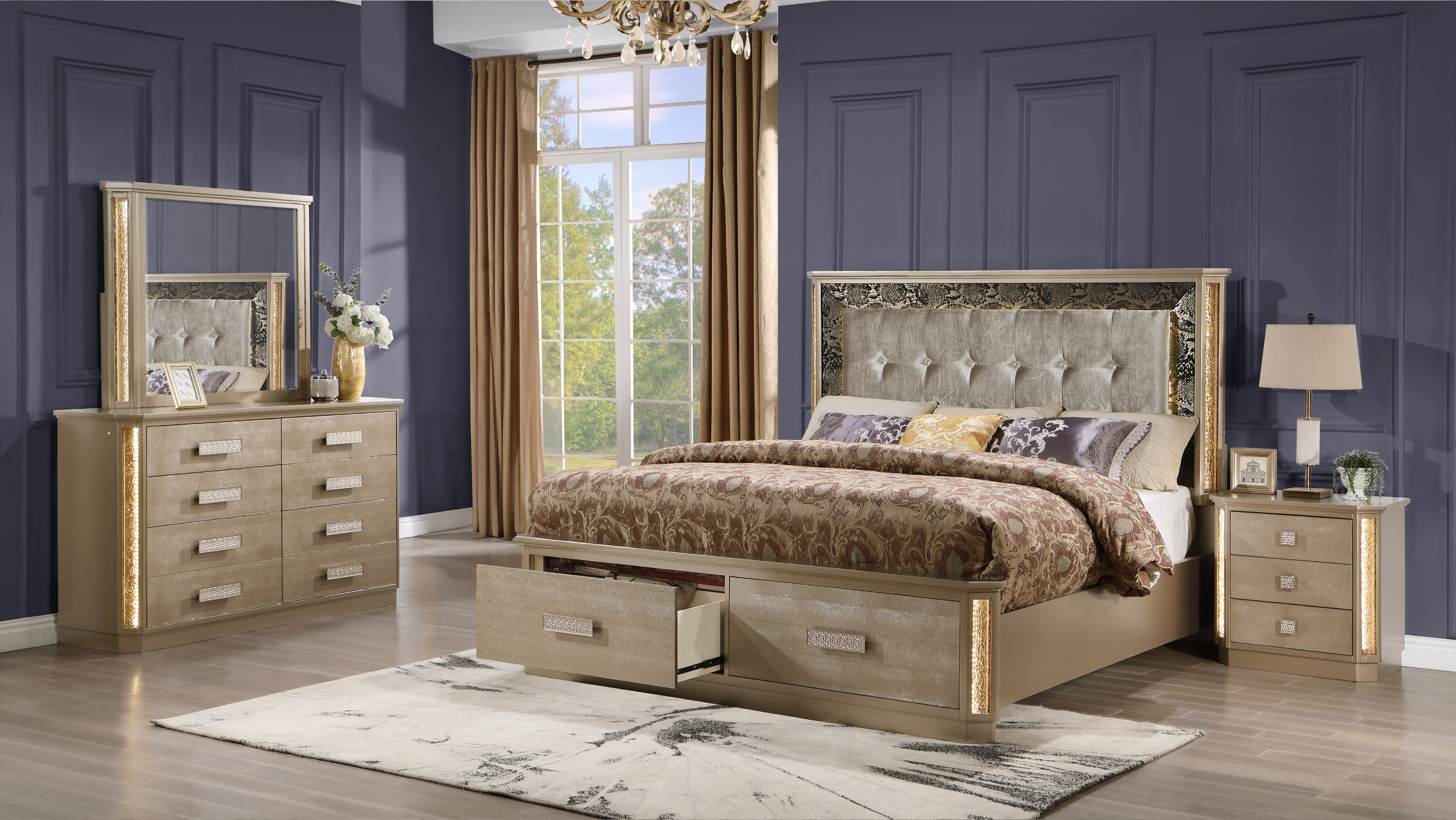 Rosdorf Park Coutee 4 Piece Bedroom Set - Wayfair Canada
