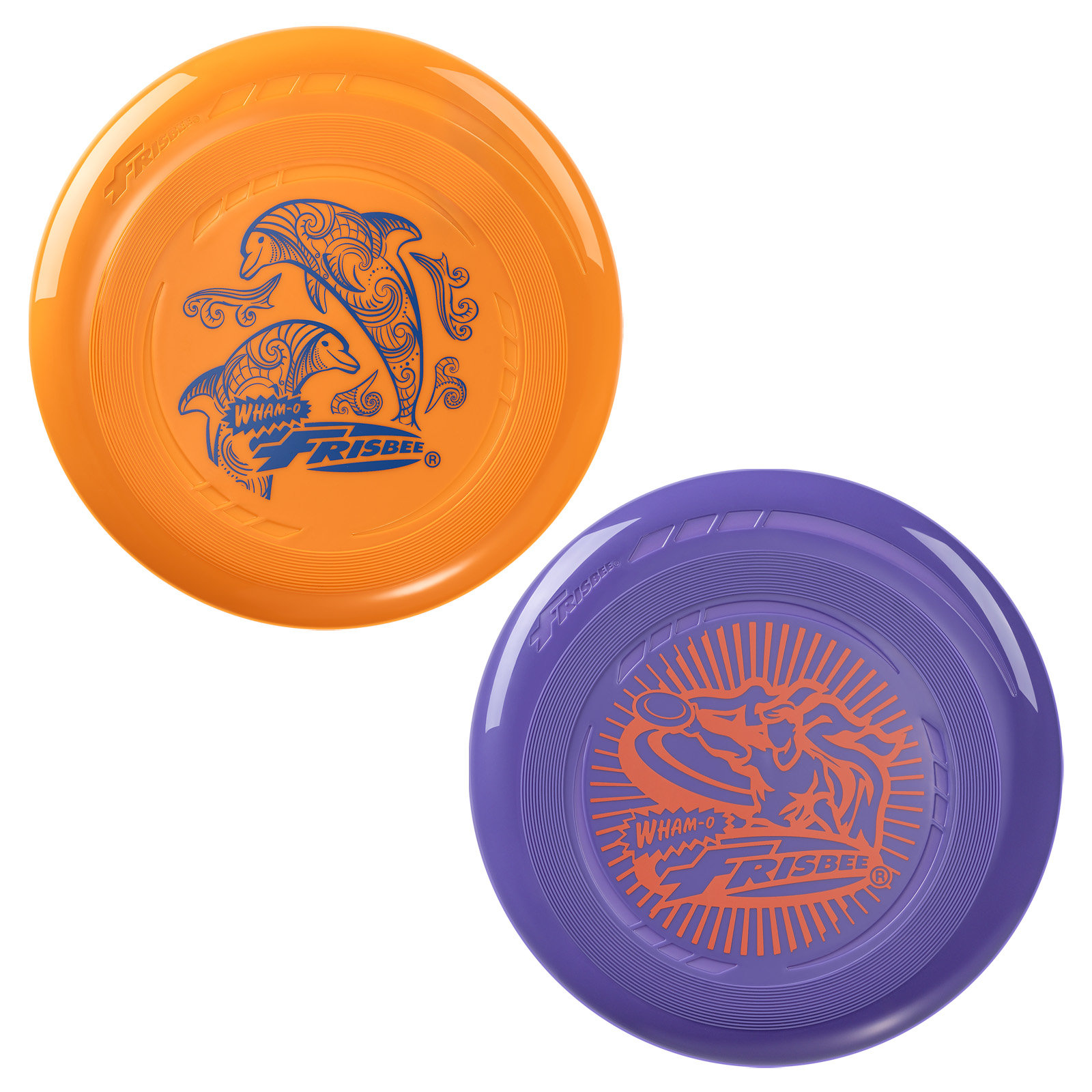 Wham-O Frisbee Go 2 Pack Flying Disc, 9 Inch Lightweight Toy Set | Wayfair