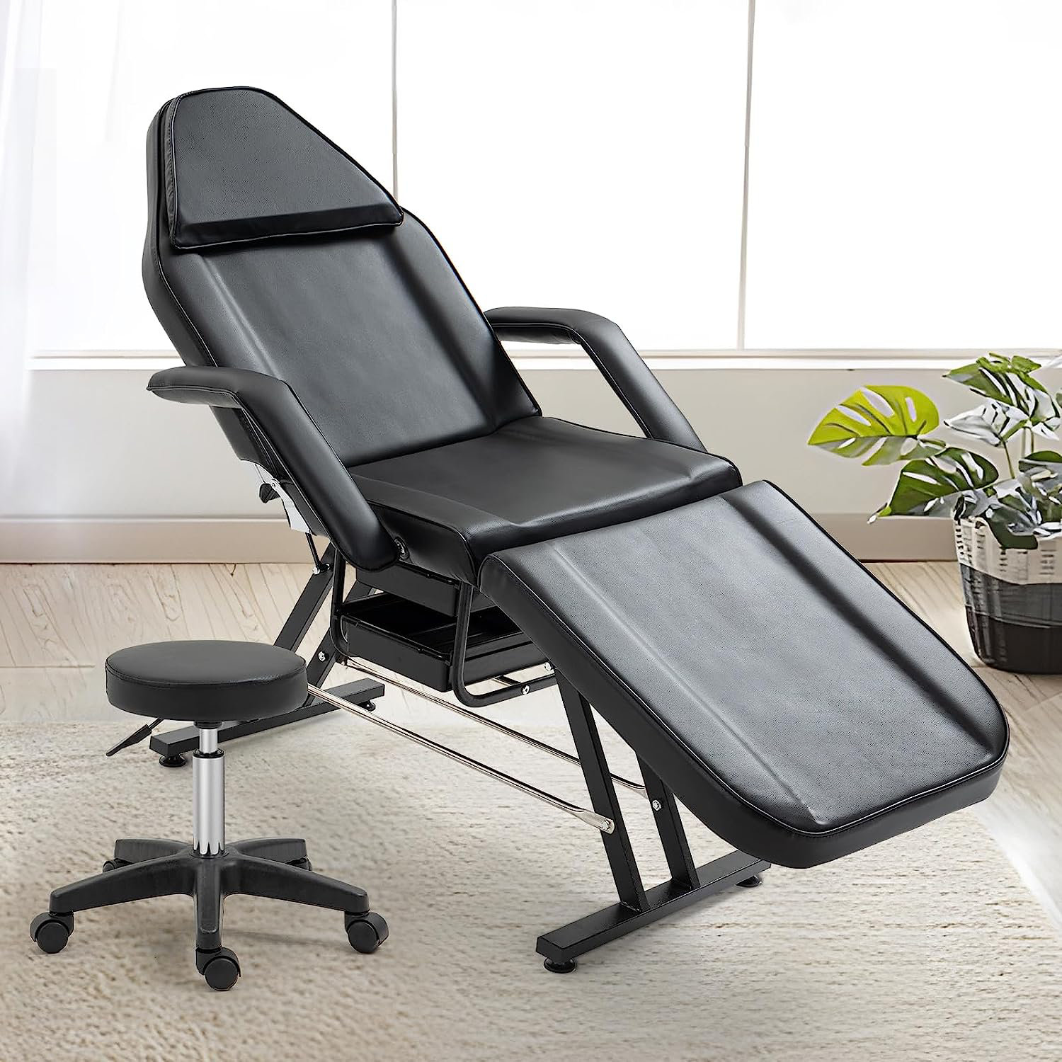 Inbox Zero Steen Faux Leather Massage Chair | Wayfair