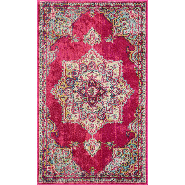Dakota Fields Colfin Washable Oriental Indoor Rug & Reviews | Wayfair