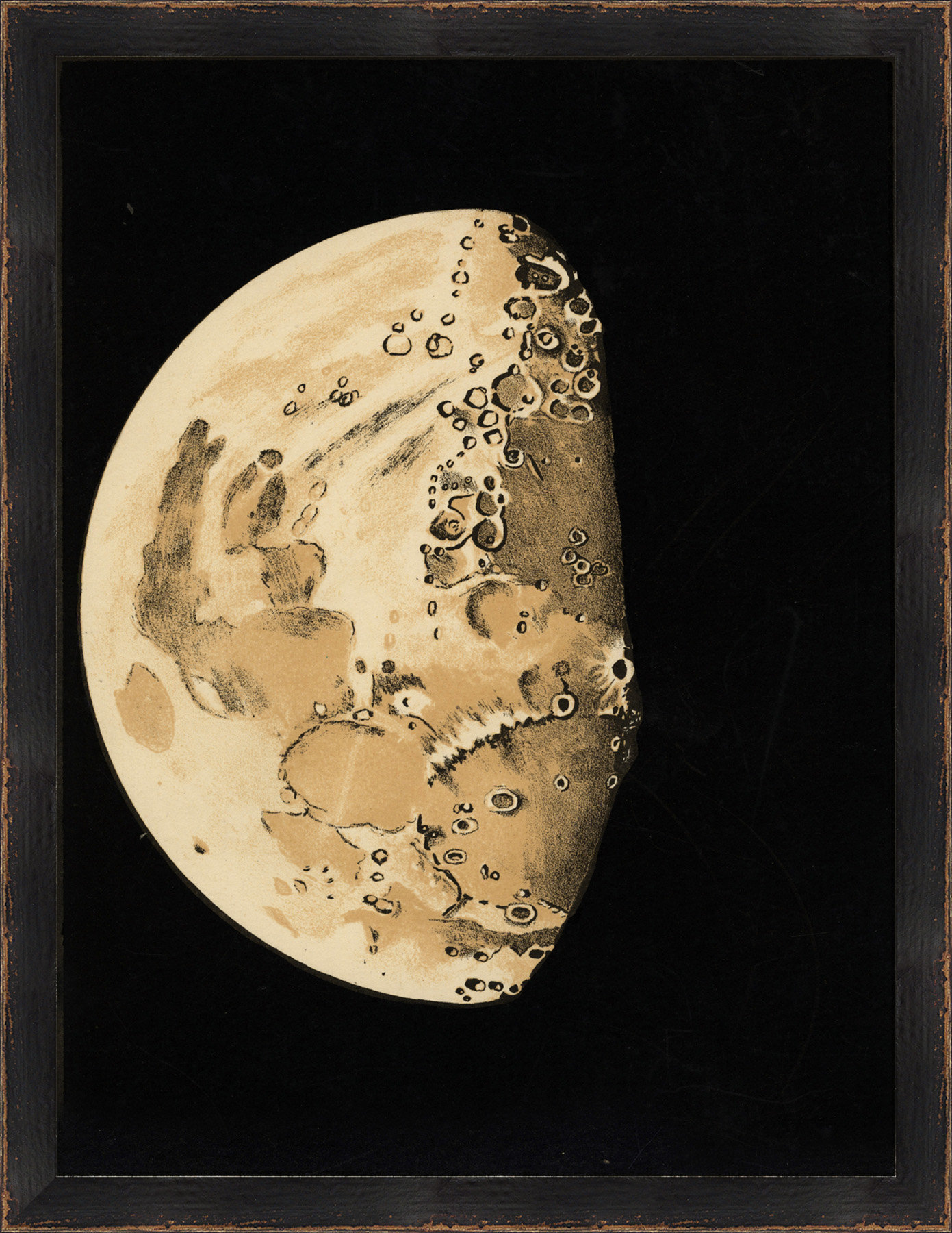 Wendover Art Group Cycle of the Moon 5 - Picture Frame Graphic Art on ...