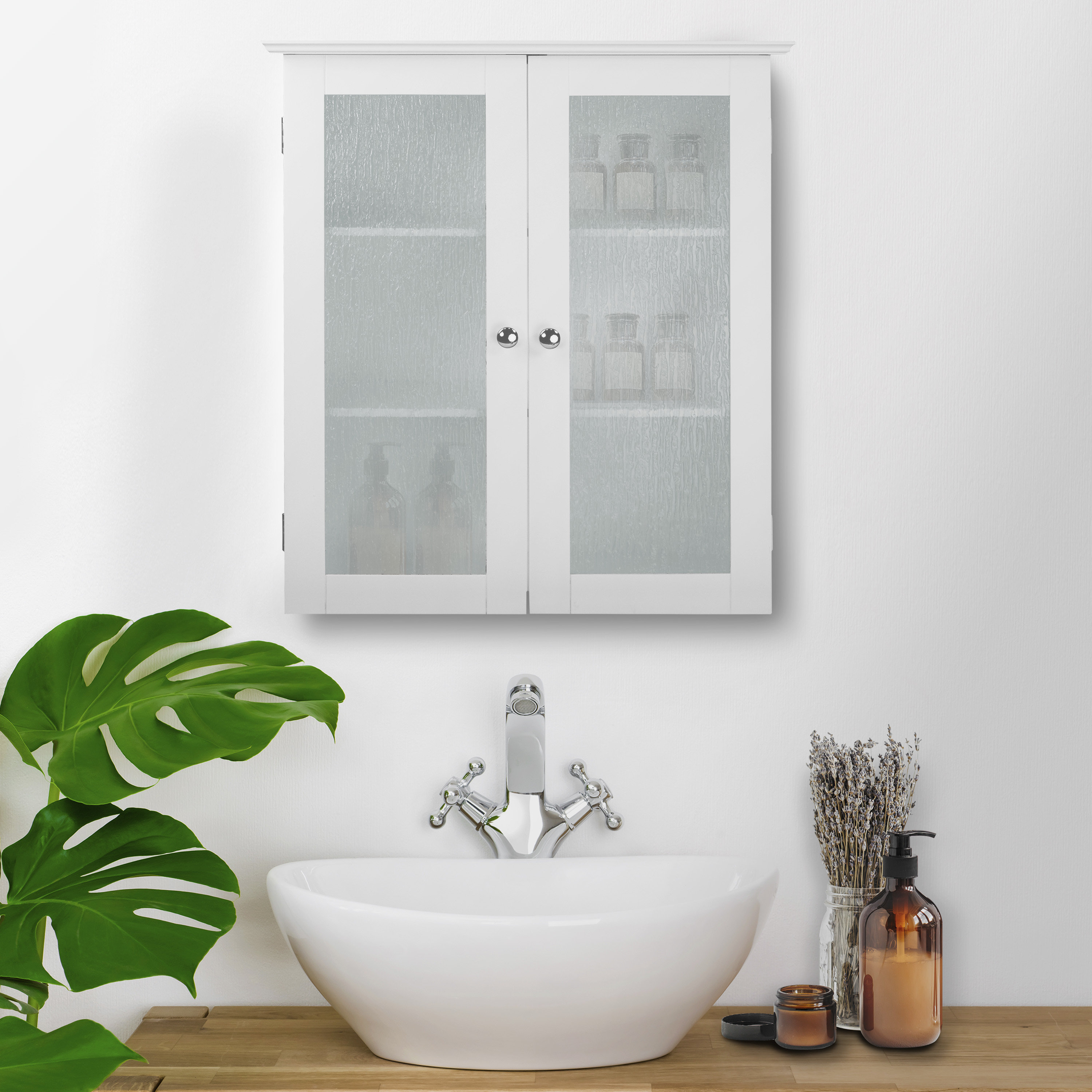 Brambly Cottage Mcgrady Wall Bathroom Cabinet & Reviews | Wayfair.co.uk
