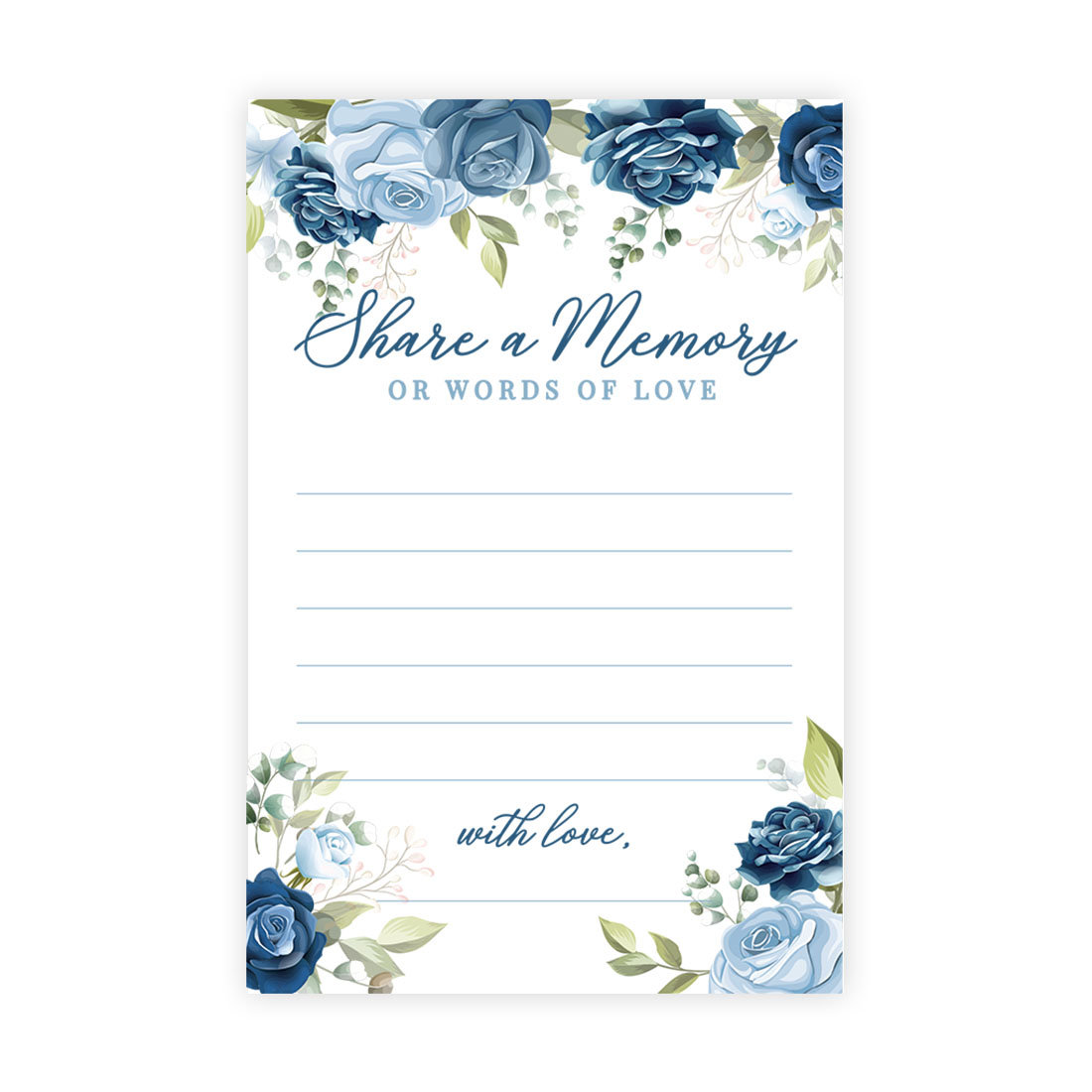 Koyal Wholesale Icy Roses Share a Memory Cards | Wayfair