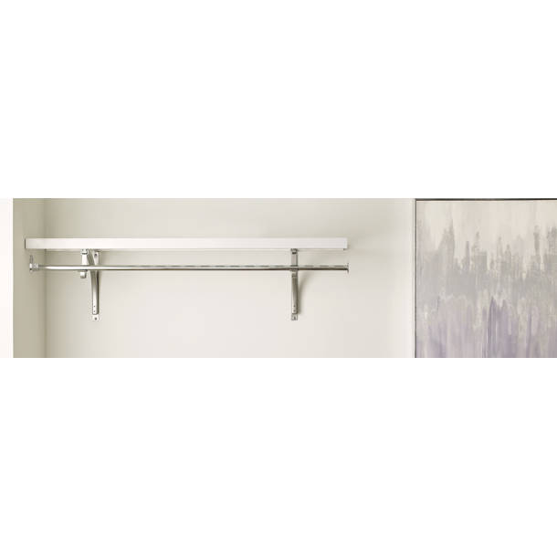 ClosetMaid Premium Wood Shelving Hang Rod & Reviews | Wayfair