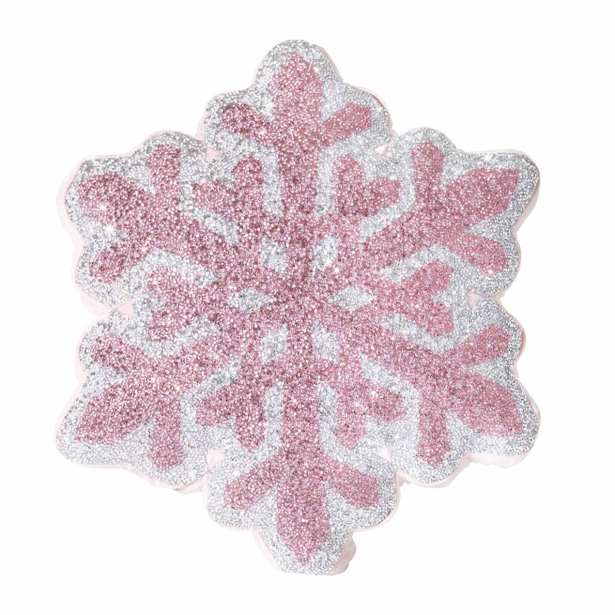 Sparkles Home Luminous Collection Snowflake Throw Pillow | Wayfair