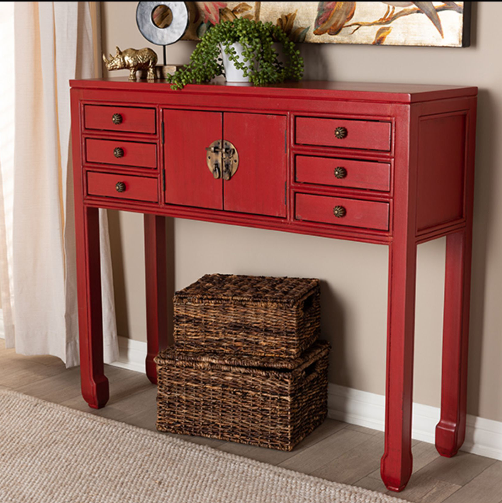 Bloomsbury Market Adaiah 37.8" Console Table | Wayfair