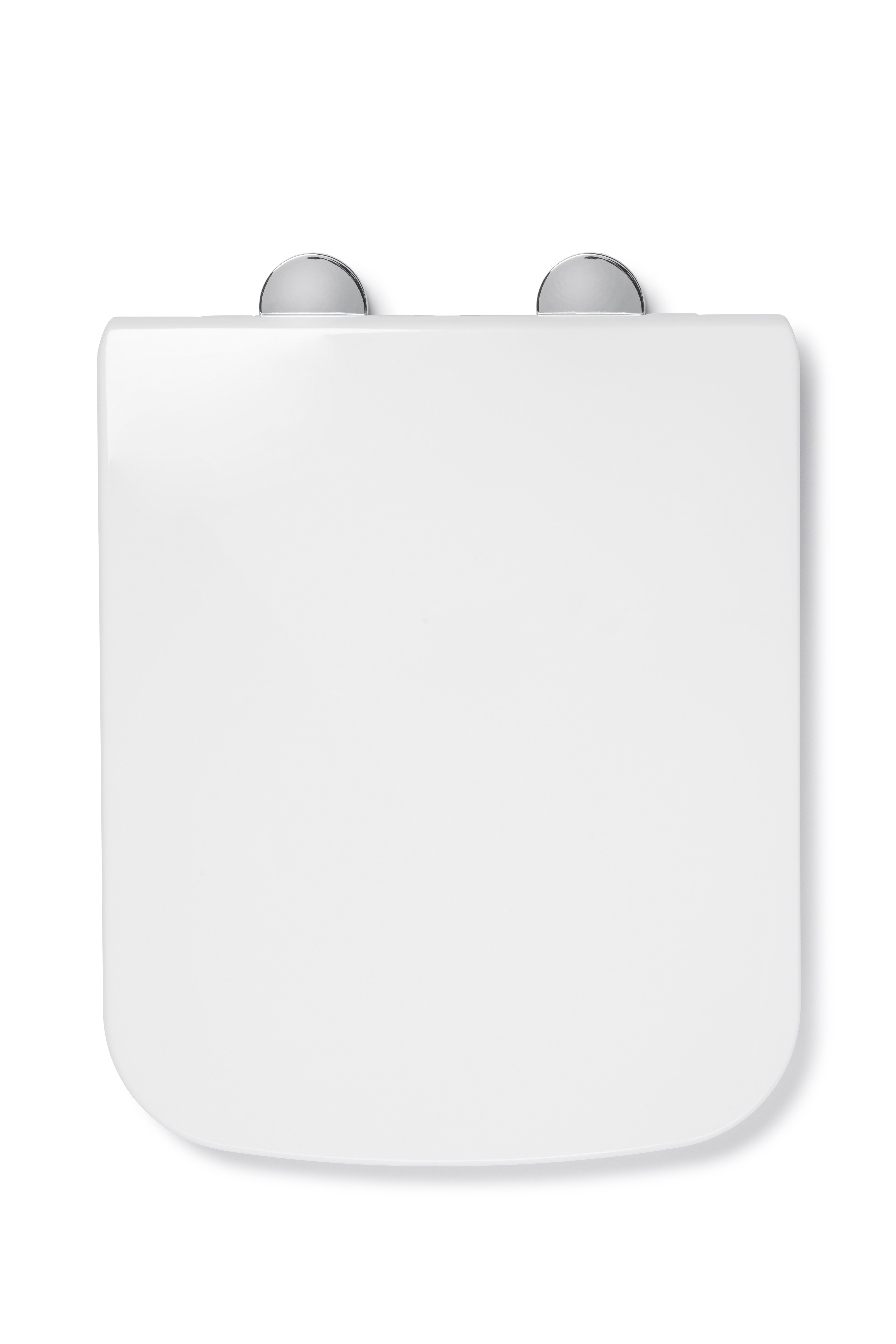 Croydex Leven Square Toilet Seat Soft Close - Quick Release Button for ...