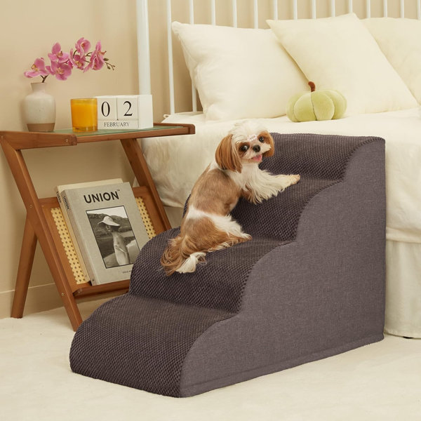 Tucker Murphy Pet™ Dog Stairs, Dog Steps Ramp For High Bed And Couch ...