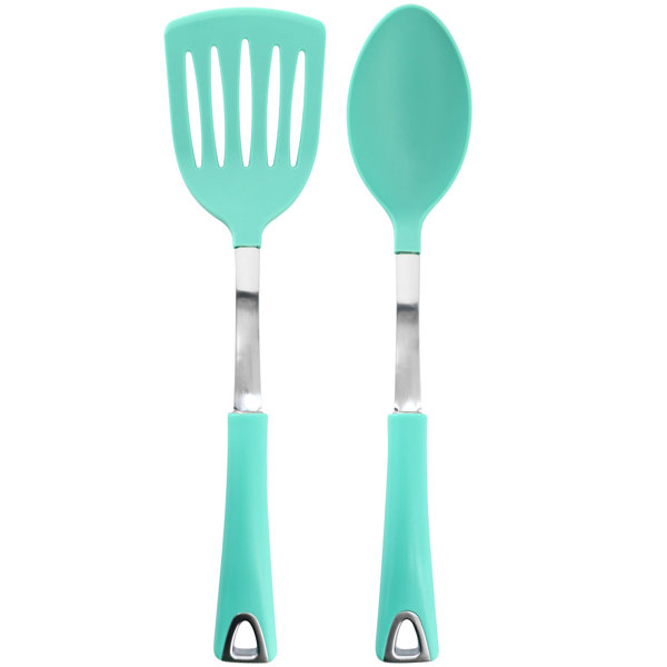 Martha Stewart Everyday Drexler 2 Piece Stainless Steel Cooking Utensil ...