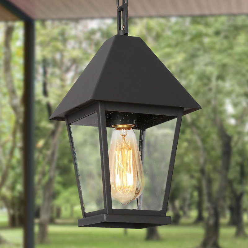 Winston Porter Leatri Outdoor Hanging Lantern | Wayfair
