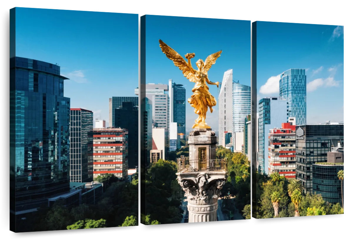 Ebern Designs Sireci Angel Of Independence Statue | Wayfair