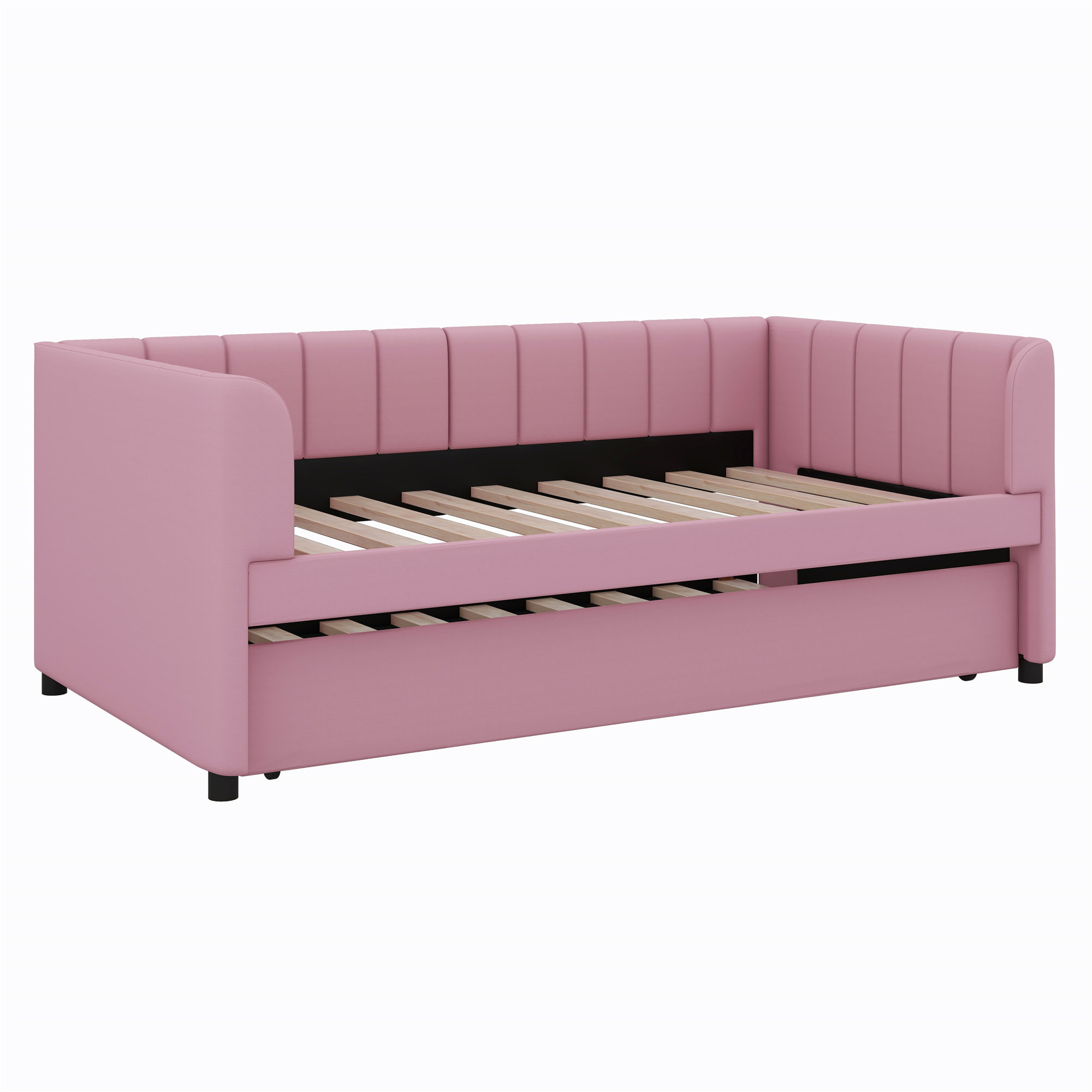 Red Barrel Studio® Lalonnie Upholstered Panel Bed | Wayfair