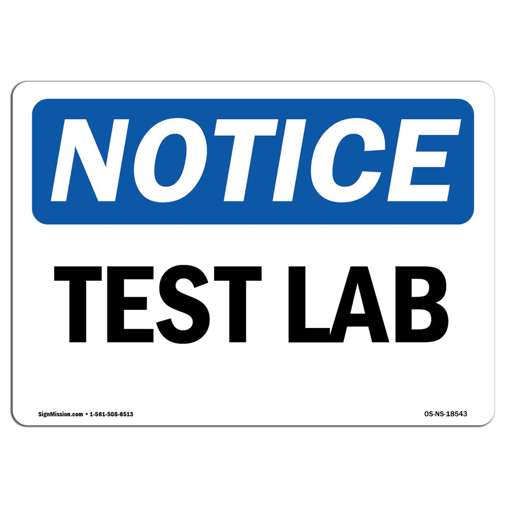 SignMission Test Lab Sign | Wayfair
