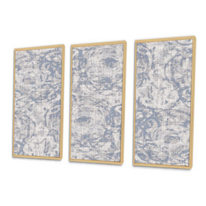 Red Barrel Studio® Vintage Blue Farmhouse Flower IV - Modern Framed ...