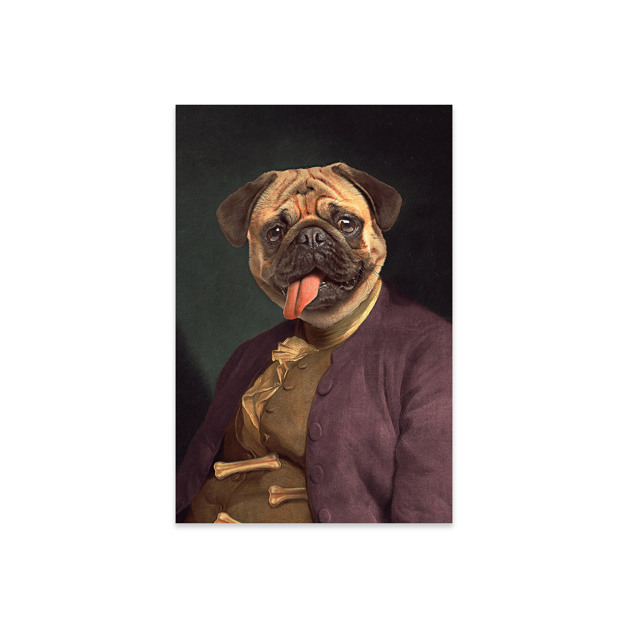 Trinx " Benjamin Pug " by Jonas Loose | Wayfair