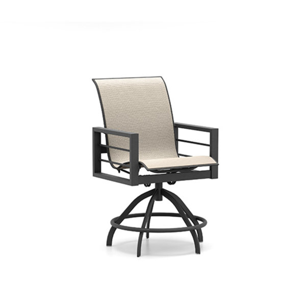 Homecrest Outdoor Sutton Swivel Rocker Balcony Stool | Perigold