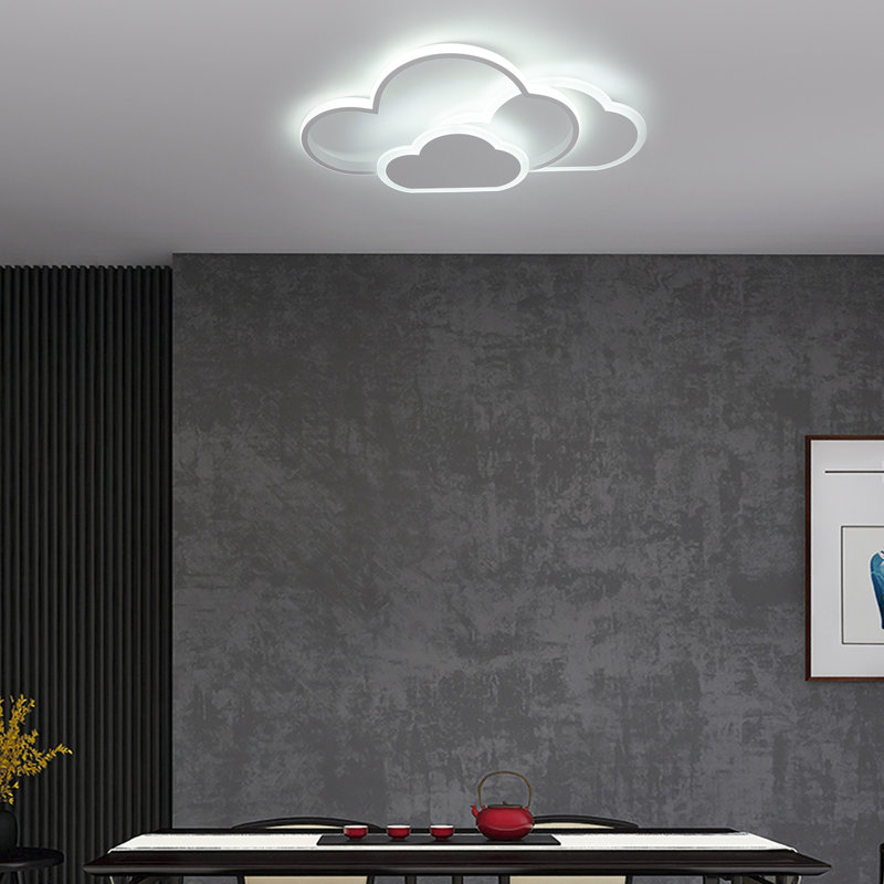 Orren Ellis Cloud-shaped Ceiling light Living Room Children's room Lamp ...