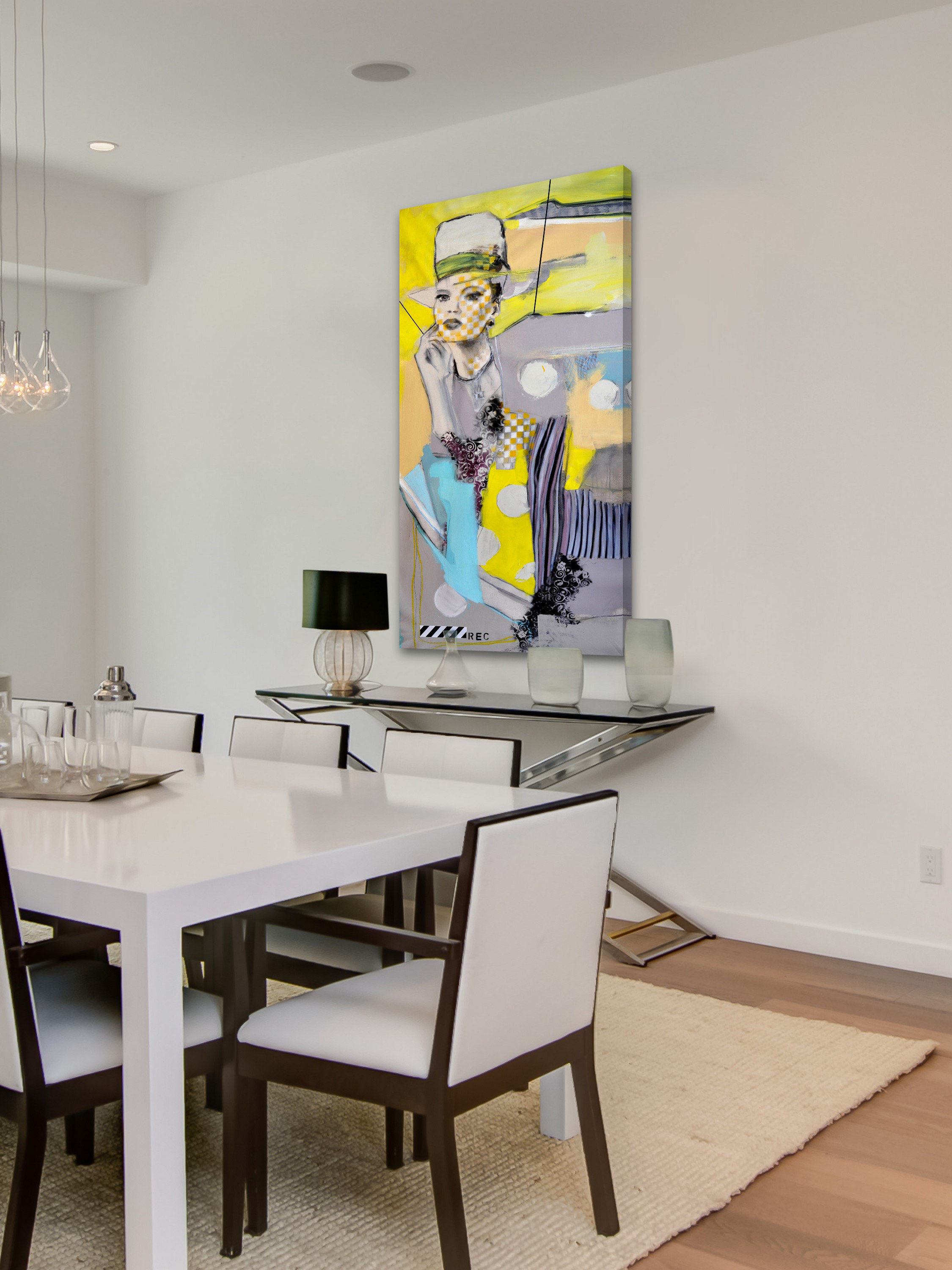 Marmont Hill "Mimography Biopic"Painting Print on Wrapped Canvas | Wayfair