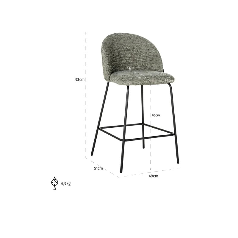 OROA Alyssa 26'' Counter Stool | Wayfair