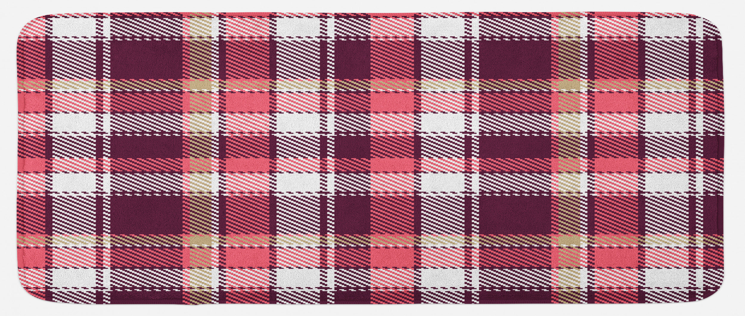 East Urban Home Old Fashioned Style Garment Pattern Traditional Plaid ...