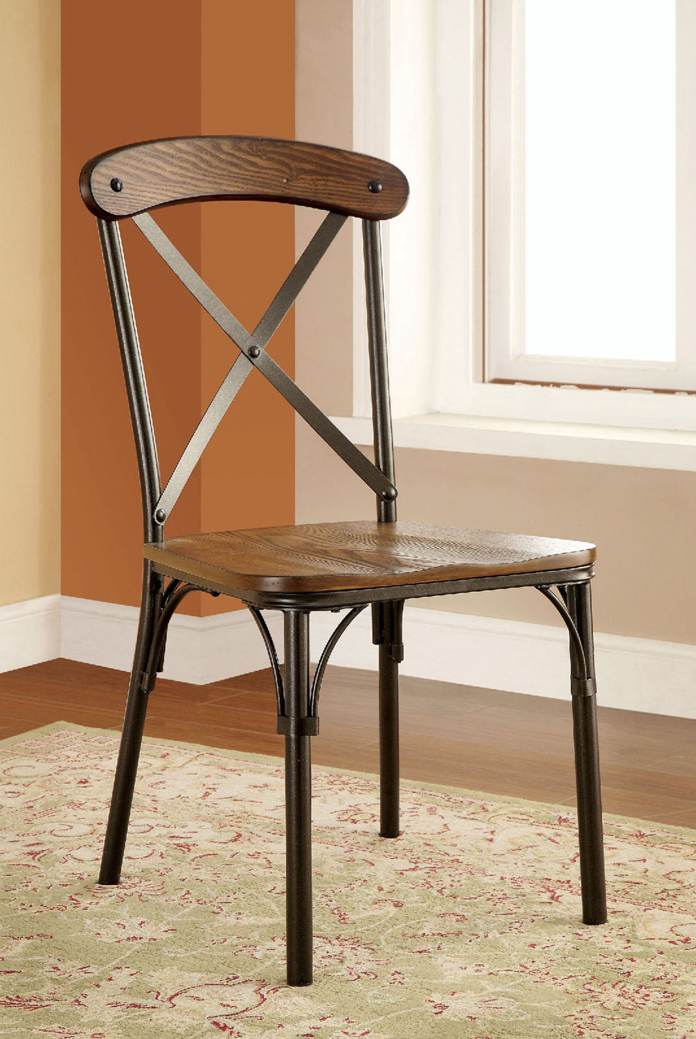 Williston Forge Industrial Style Dining Chairs Set of 2pcs - Wayfair Canada