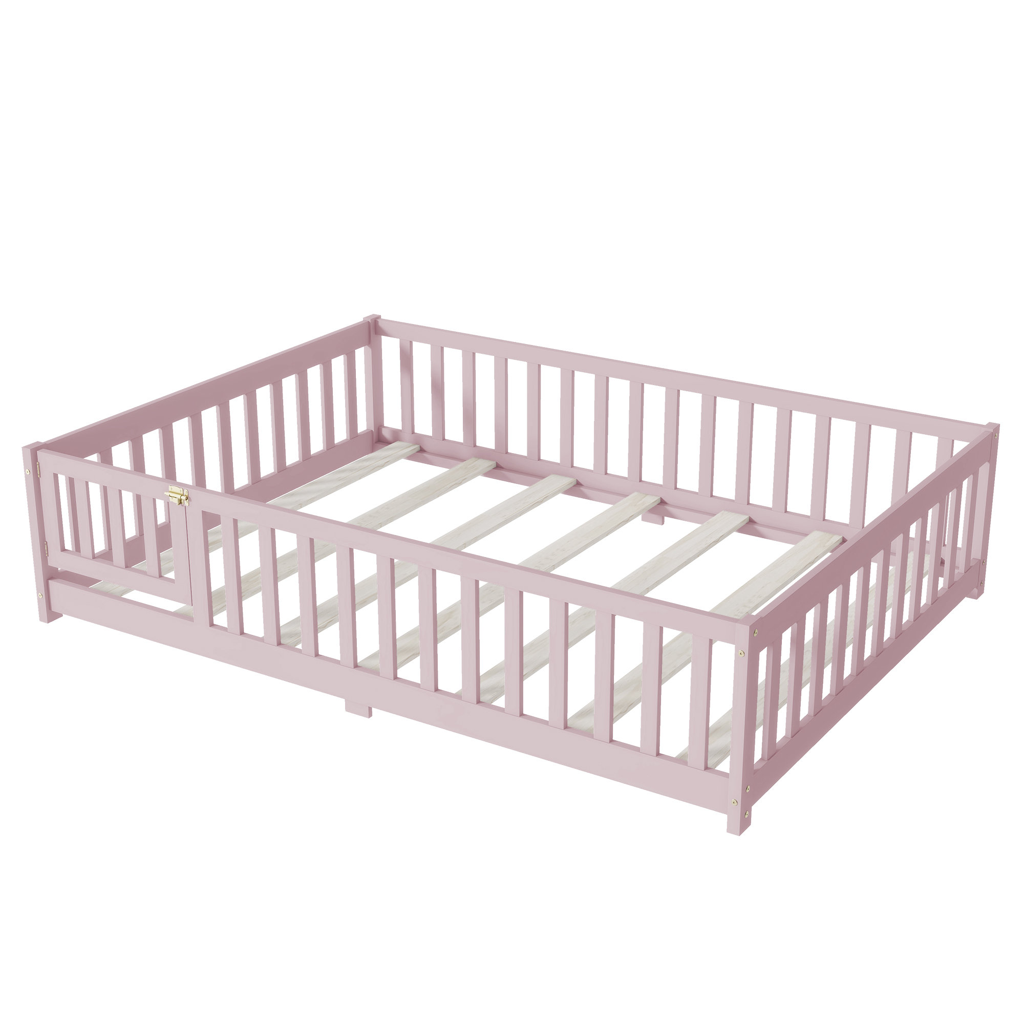 Harriet Bee Lit sur pied avec clôture et porte - Wayfair Canada