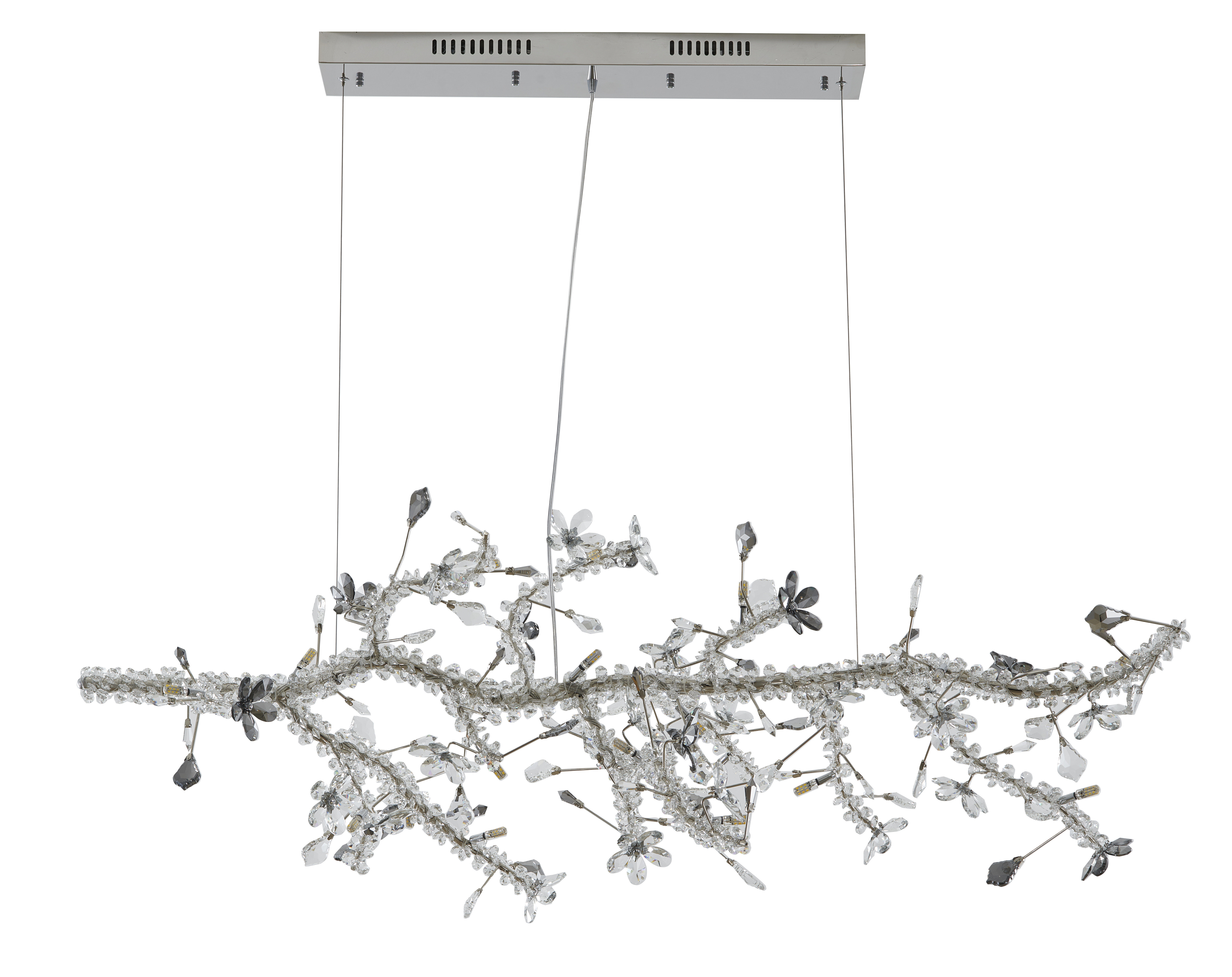 Rosdorf Park Llanos 20-Light Transitional Crystal Branch Chandelier ...
