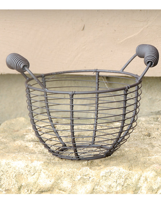 Blossom Bucket Round Mesh Metal Basket & Reviews - Wayfair Canada