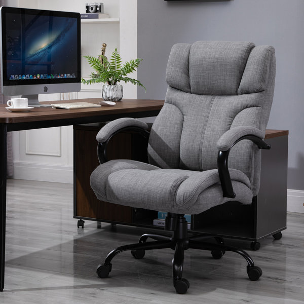 Latitude Run® Dalmar Polyester Office Chair with Headrest & Reviews ...
