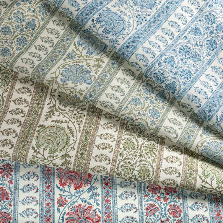 Lee Jofa Indiennes Stripe Fabric | Perigold