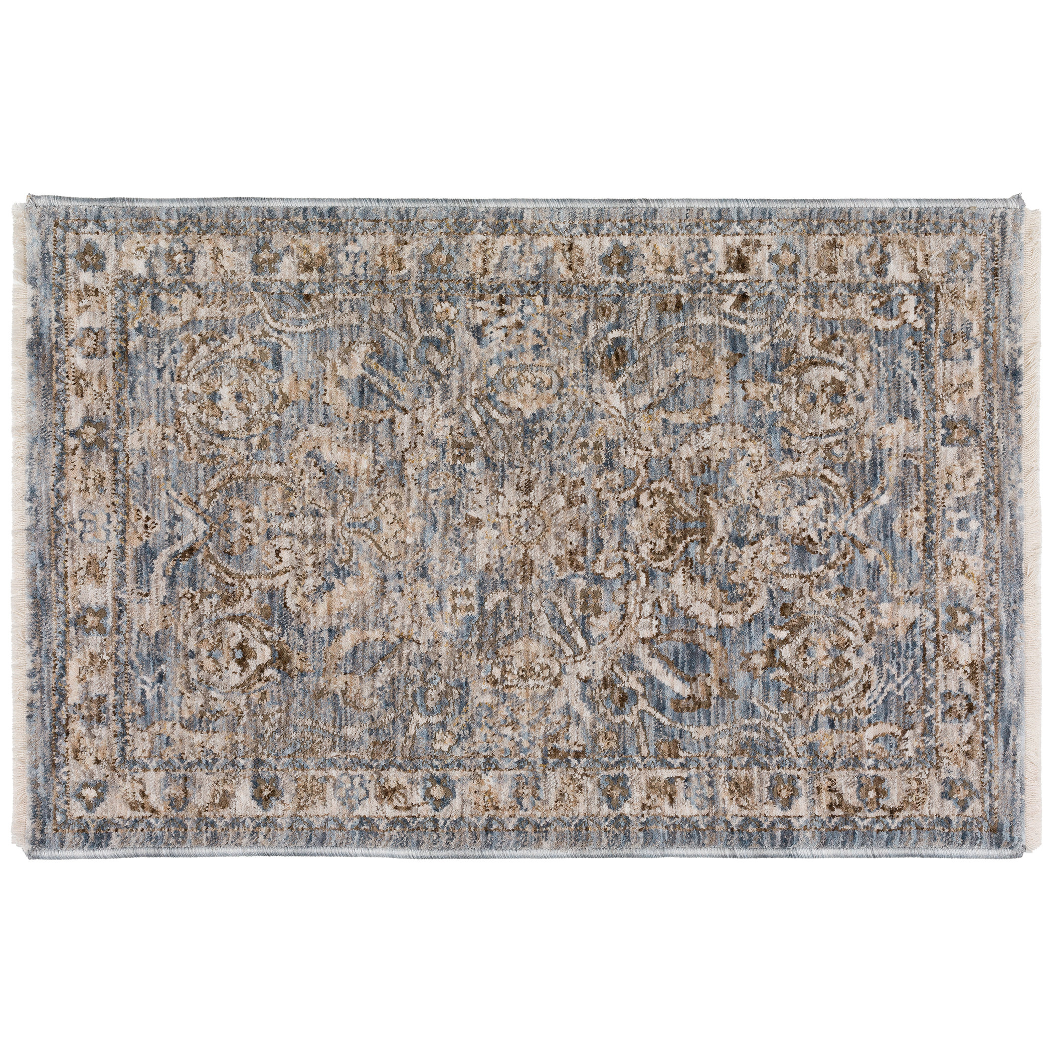 Bungalow Rose Verline VI8 Denim Rug | Wayfair