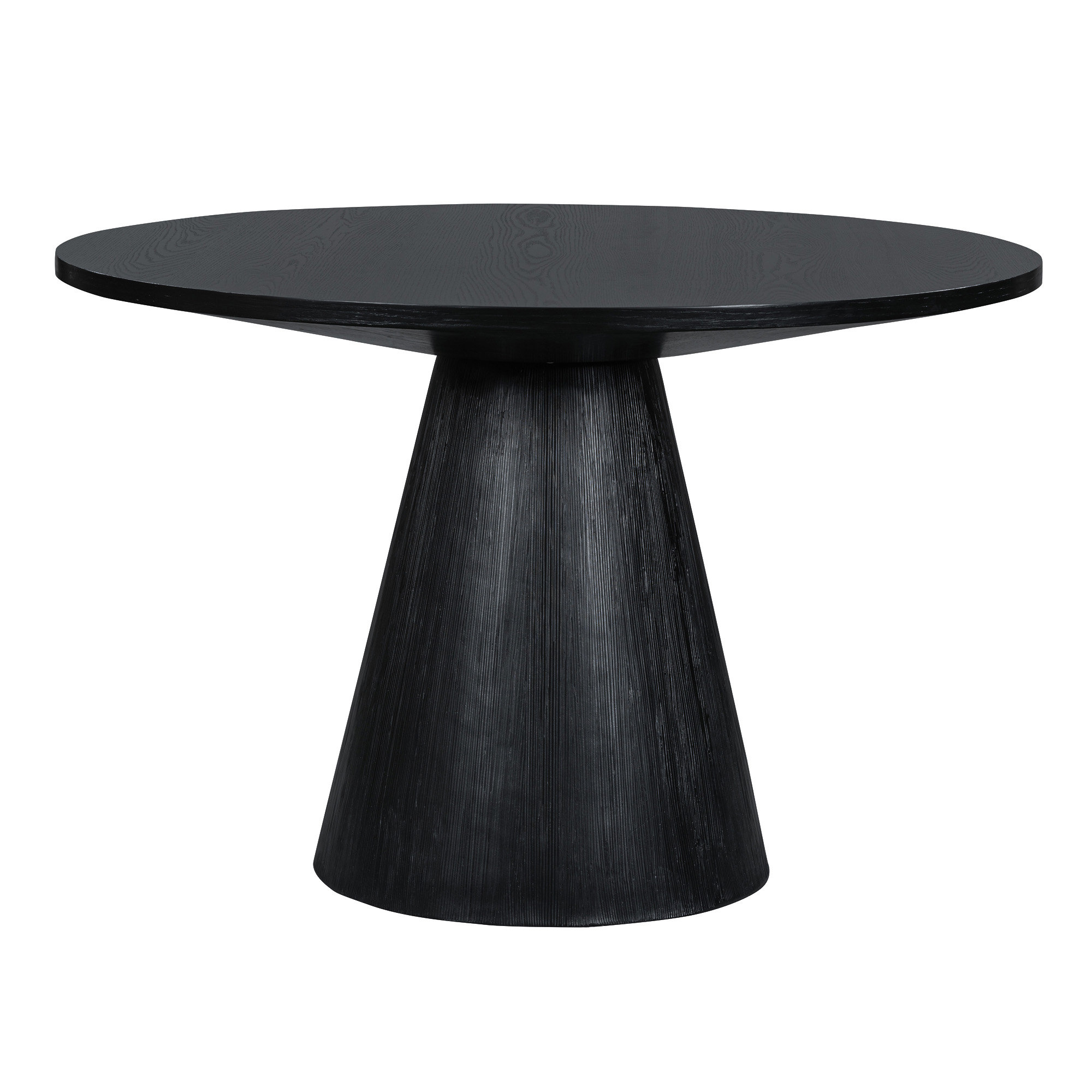 Latitude Run® Retro Round Dining Table Minimalist Elegant Table For ...