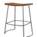 17 Stories Gernold Counter Stool with Metal Frame & Reviews | Wayfair