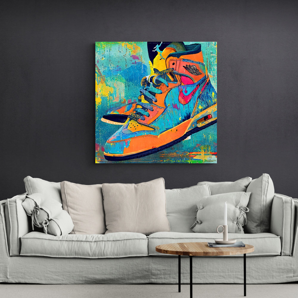 ATX Art Group LLC Air Jordan 26 Pop Art On Canvas, PAF-GWC-147_aj ...