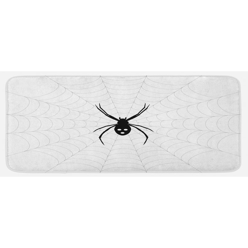 East Urban Home Spider Web Kitchen Mat | Wayfair
