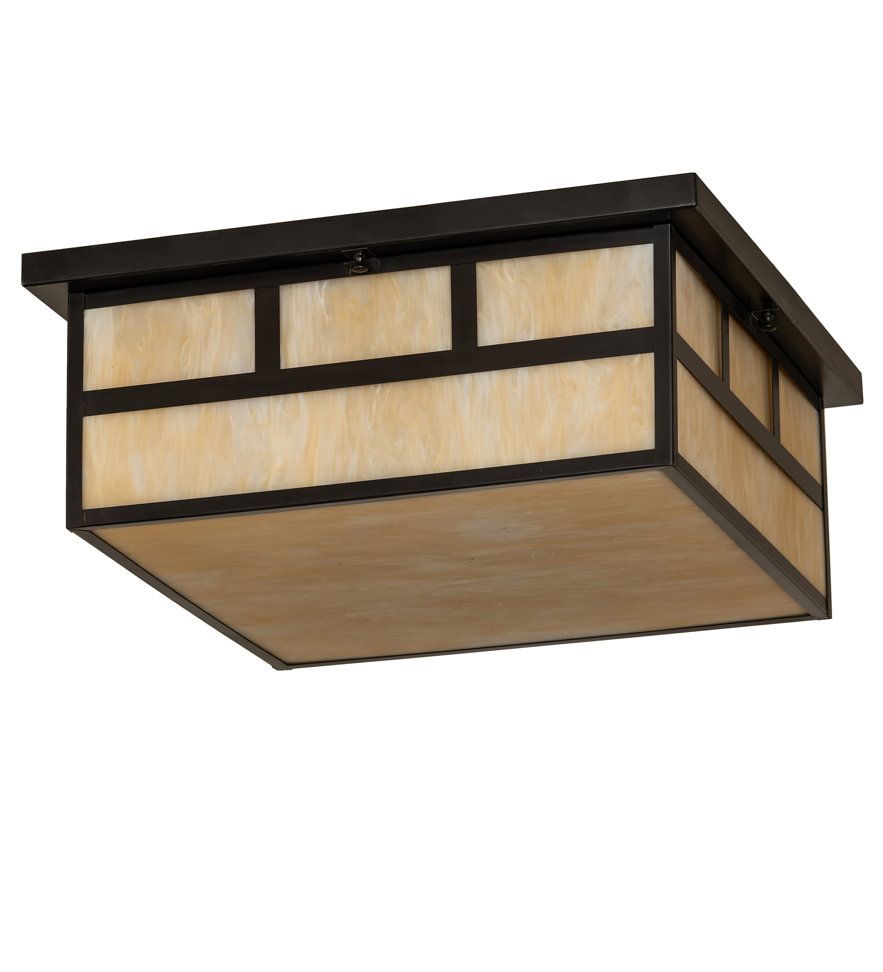 August Grove® Square Hyde Park Flushmount | Wayfair