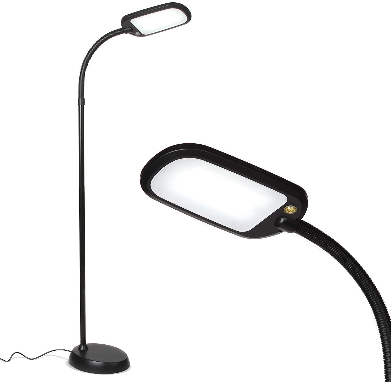 Brightech Litespan Slim 55 in. Industrial Dimmable LED Directional Task ...