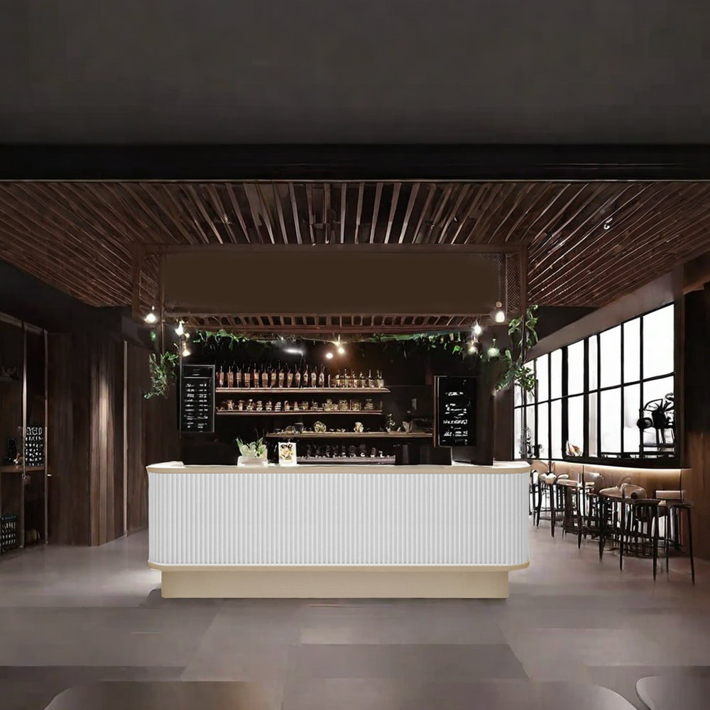 LKIWXAQ RECEPTION DESK Modern Style Bar Counter - Wayfair Canada