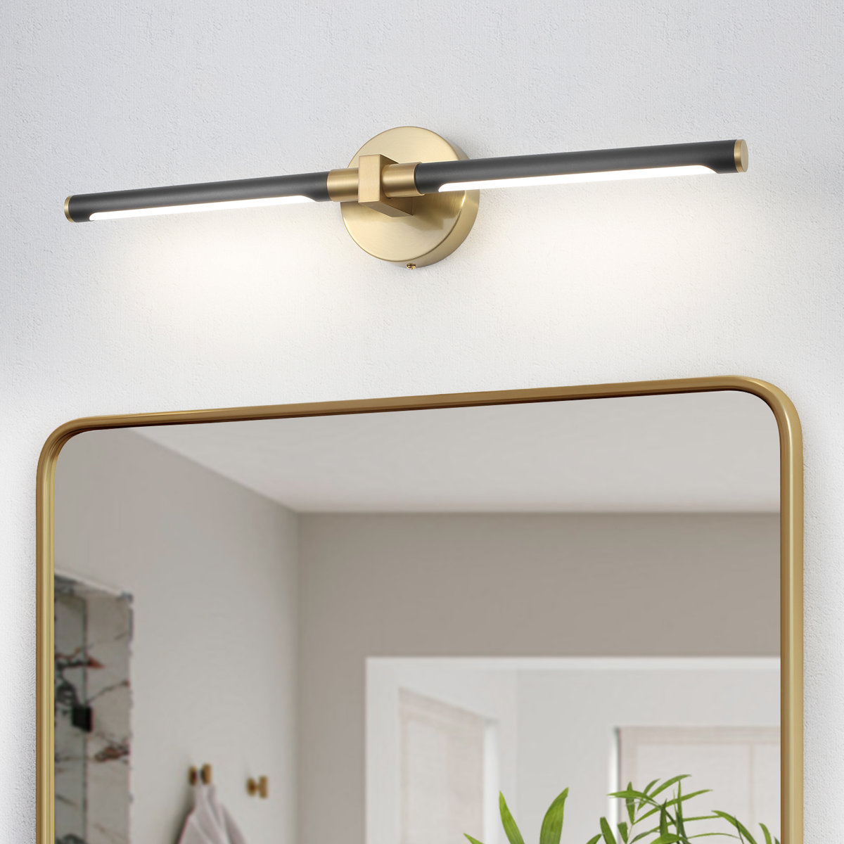 Wrought Studio™ Jaiman 2 Light 24'' Vanity Light Dimmable LED Bath Bar ...