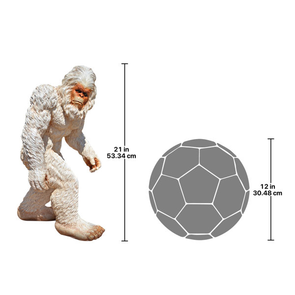 Design Toscano Bigfoot the Garden Yeti Statue & Reviews - Wayfair Canada