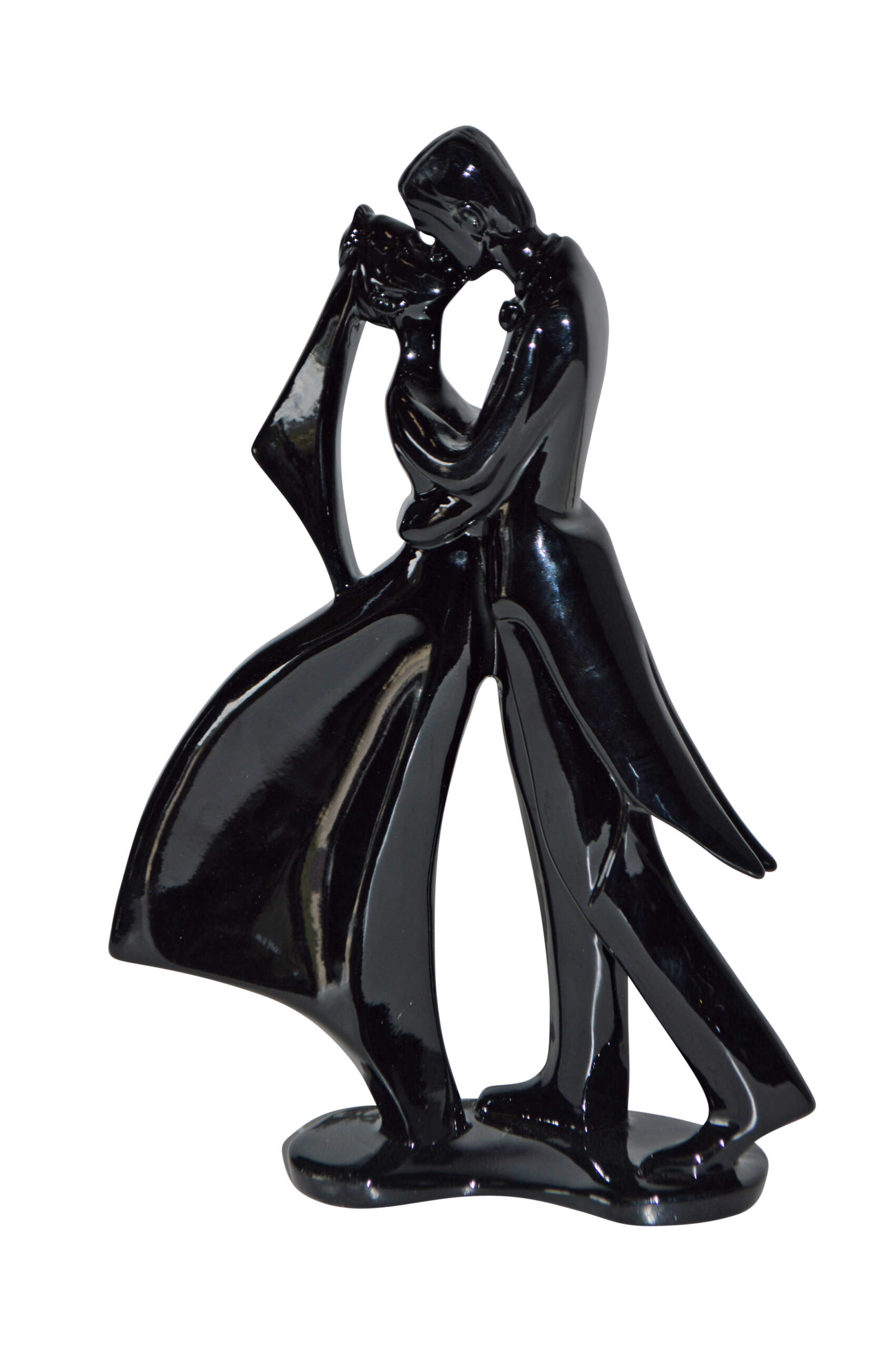 Le Prise™ Abdiel Bride and Groom Resin Statue Modern Art - Size: 3"L x ...