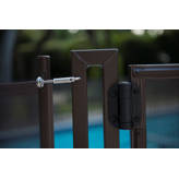 PoolfenceDIY Vinyl Gate & Reviews | Wayfair