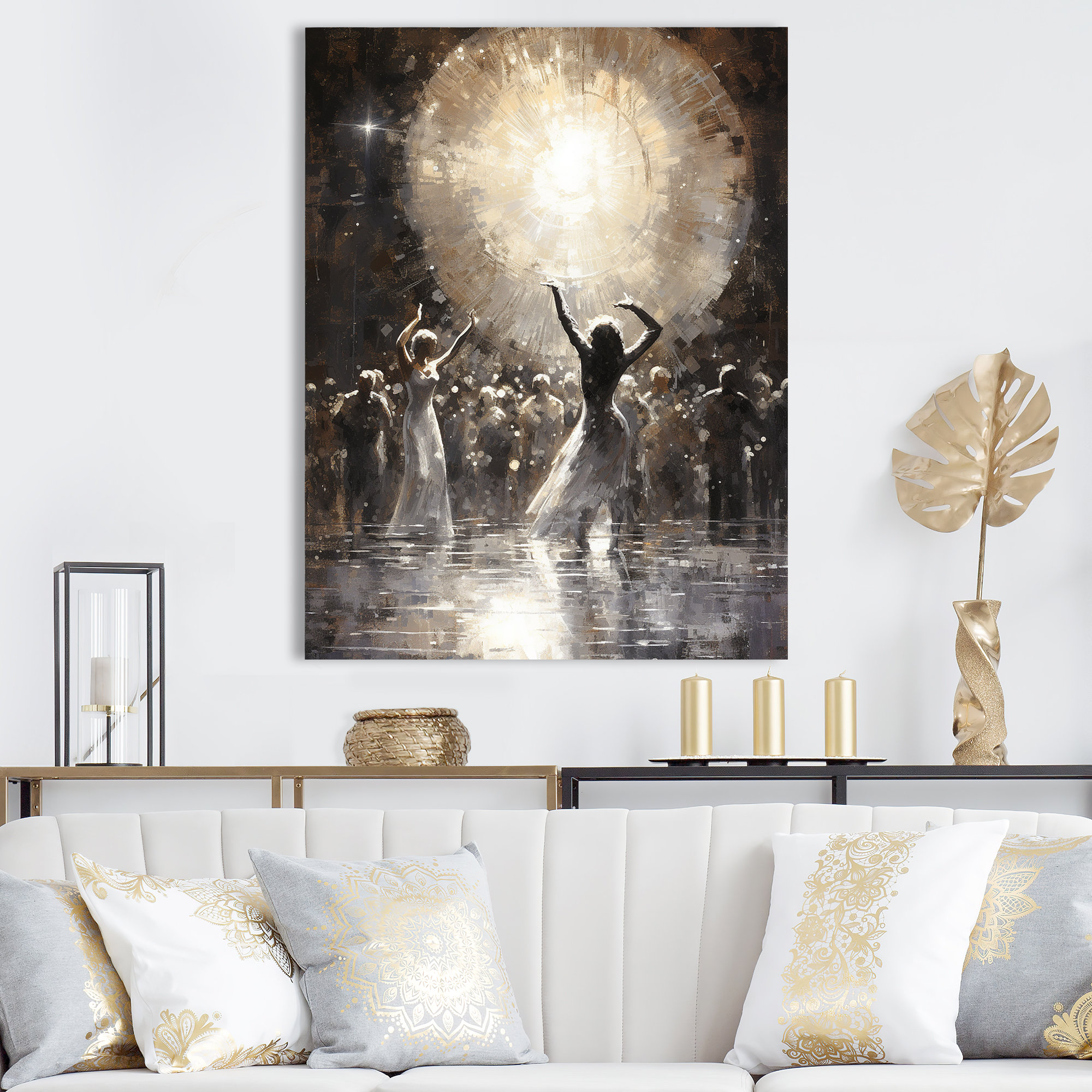 Winston Porter Disco Dazzle Dancer Complicity II On Canvas Print | Wayfair