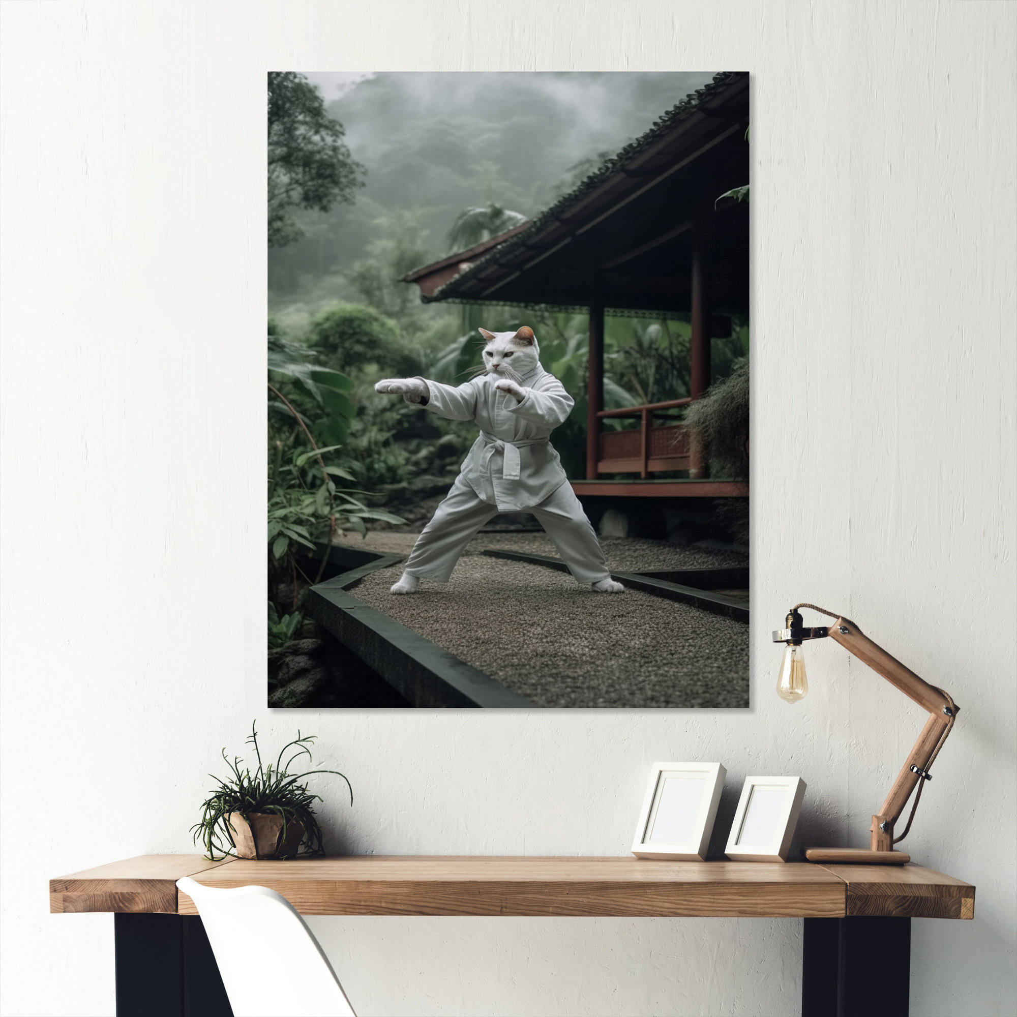 Trinx Martial Arts Combat Warrior VII - Martial Arts Metal Wall Art ...