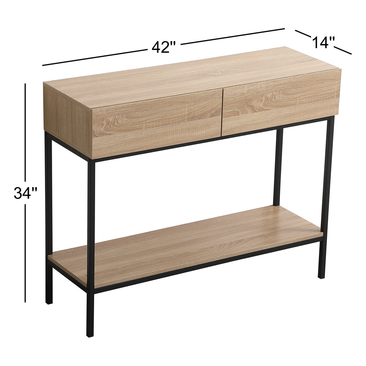 Sand & Stable™ Noralee 42" Console Table & Reviews | Wayfair