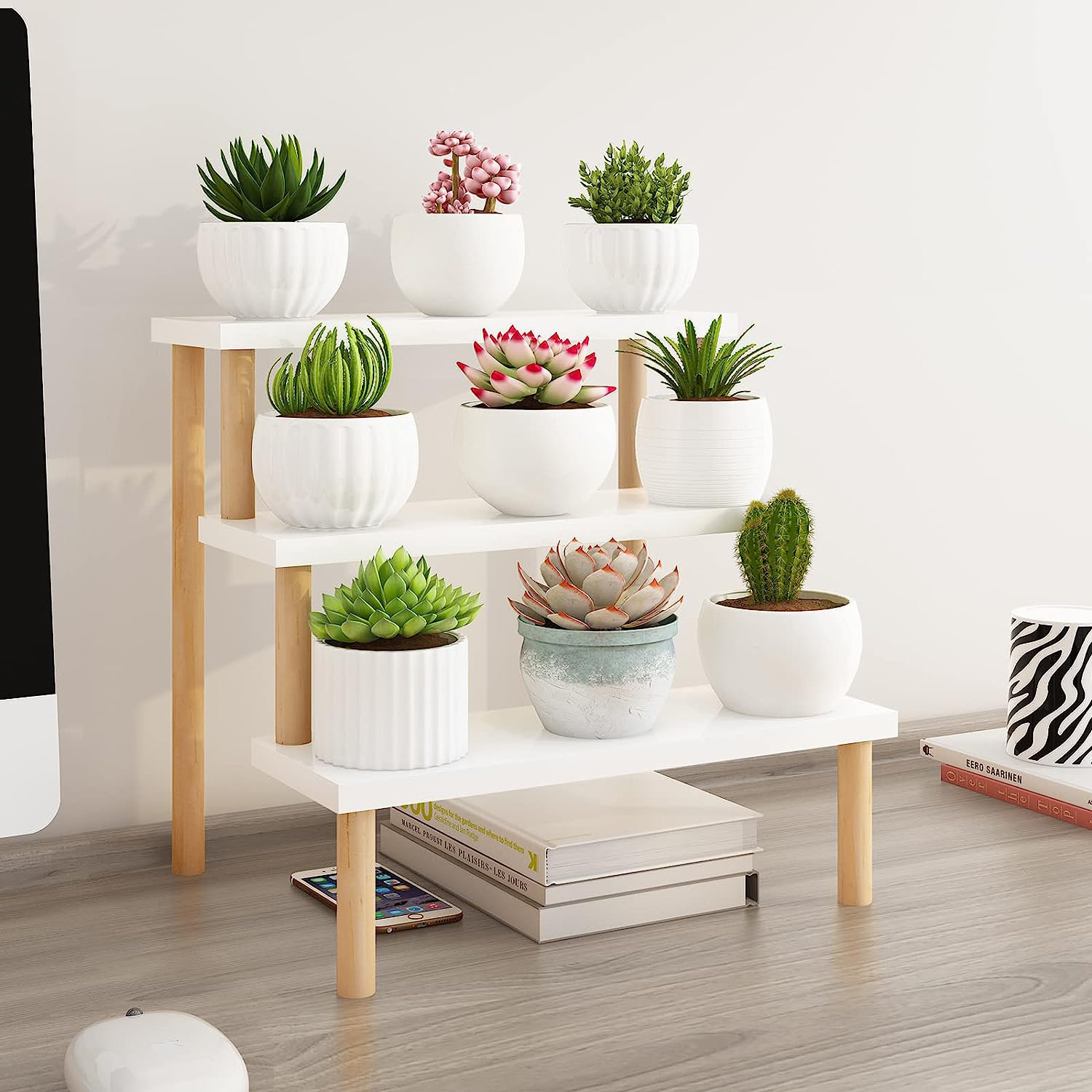 Hokku Designs Support pour plante à plusieurs niveaux Odiel - Wayfair ...